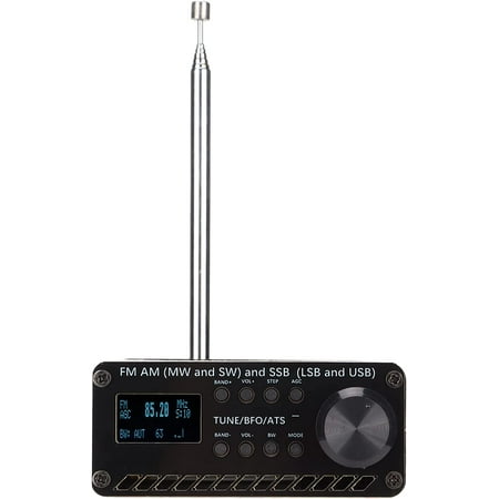 Portable Radio Receiver Full Band Scanner FM AM (MW SW) SSB (LSB USB ...