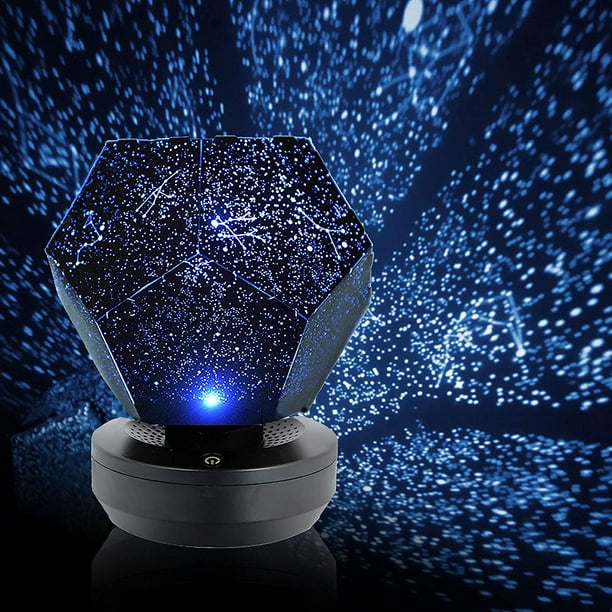 Bright star projector, galaxy star projector with 3 adjustable colors ...