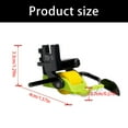 5-in-1 Multipurpose Roller Presser Foot with Left Right Guides Sewing ...