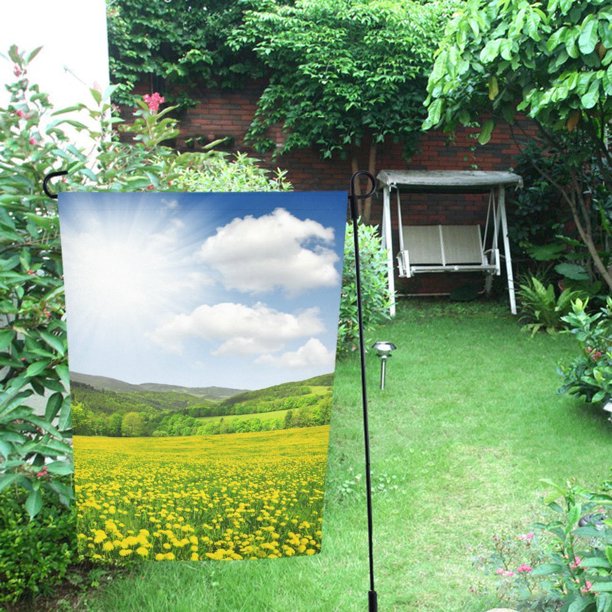 MYPOP Spring Landscape Garden Flag For Patio, Lawn and Garden 28x40 ...