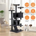 54 inch Cat Trees and Towers for Indoor Cats, Cat Condo Scratching Post ...