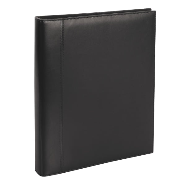 Office Depot® Brand Premium Leatherette Presentation Binder, 1" Rings ...