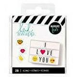 Heidi Swapp Lightbox Inserts: Basic Icons, 20 pack - Walmart.com
