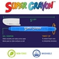 U.S. Art Supply Super Crayons Set of 36 Bright, Washable Gel Crayons ...