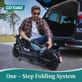GOTRAX Eclipse Ultra Peak 750W Adult Electric Scooter with Seat, 10 ...