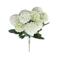 Artificial Silk Flower Wall 35cm Large - Realistic Fake Flowers for ...