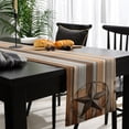 Country Star Brown Table Runner 72 Inches Long - Western Texas Vintage ...