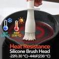 300ml /10oz Oil Dispenser with Brush - Glass Oil Bottle for Kitchen ...