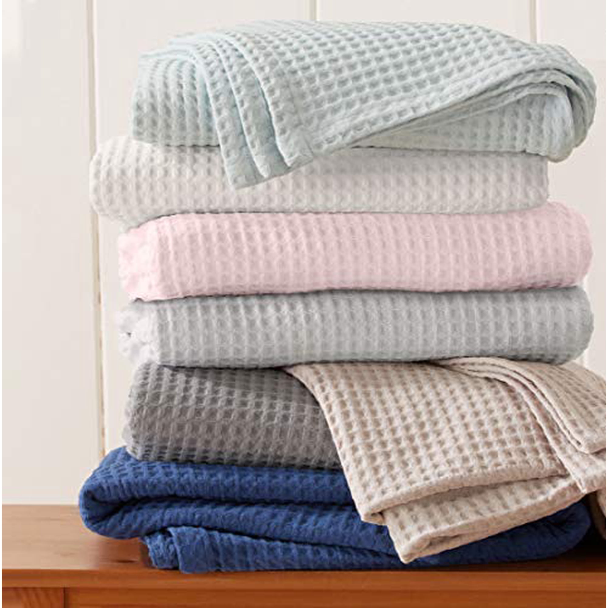 Click here for Great Bay Home 100 Cotton Waffle Weave Thermal Bla... prices