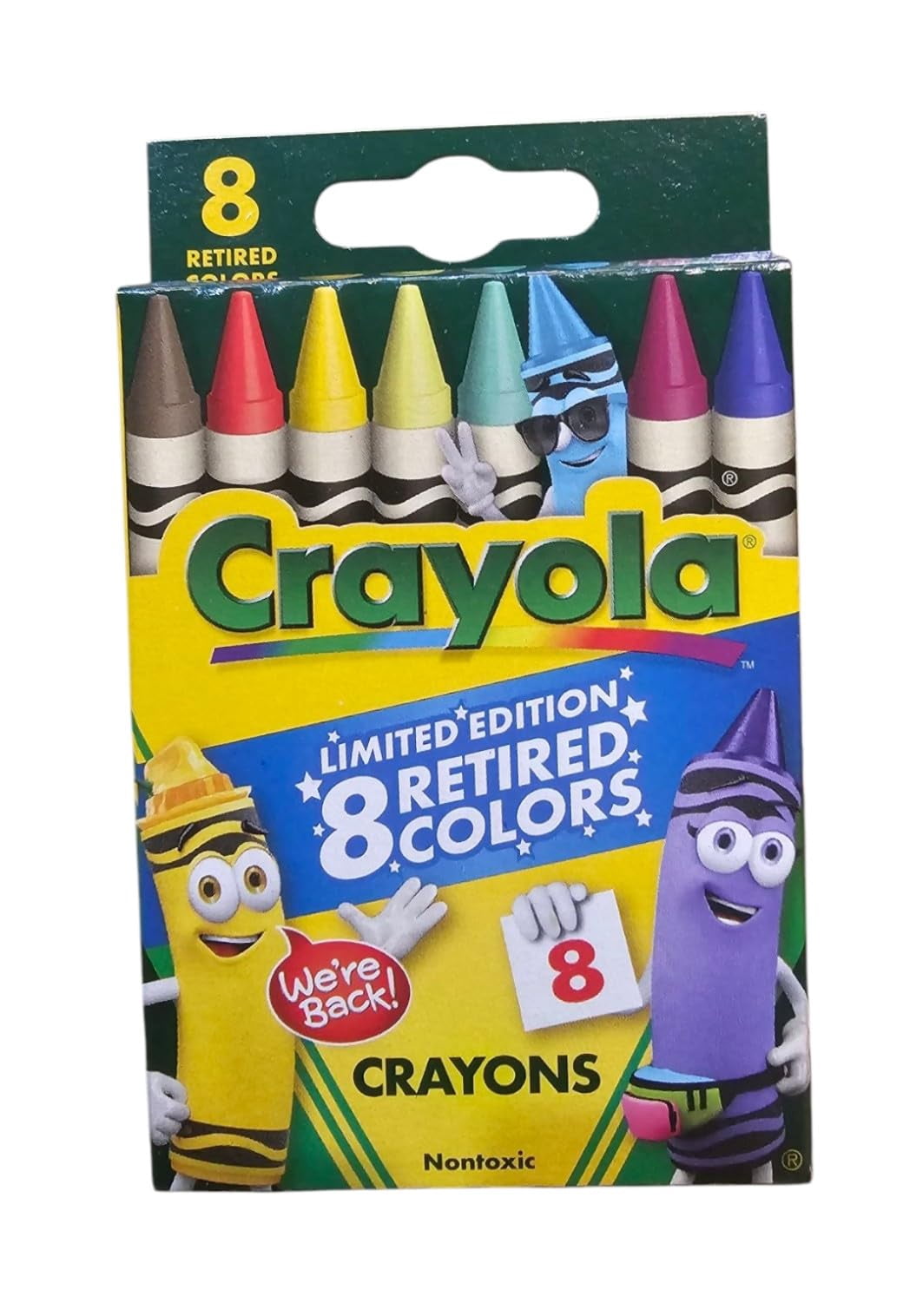 Crayola Crayons Edición limitada con 8 colores retirados | Walmart en línea