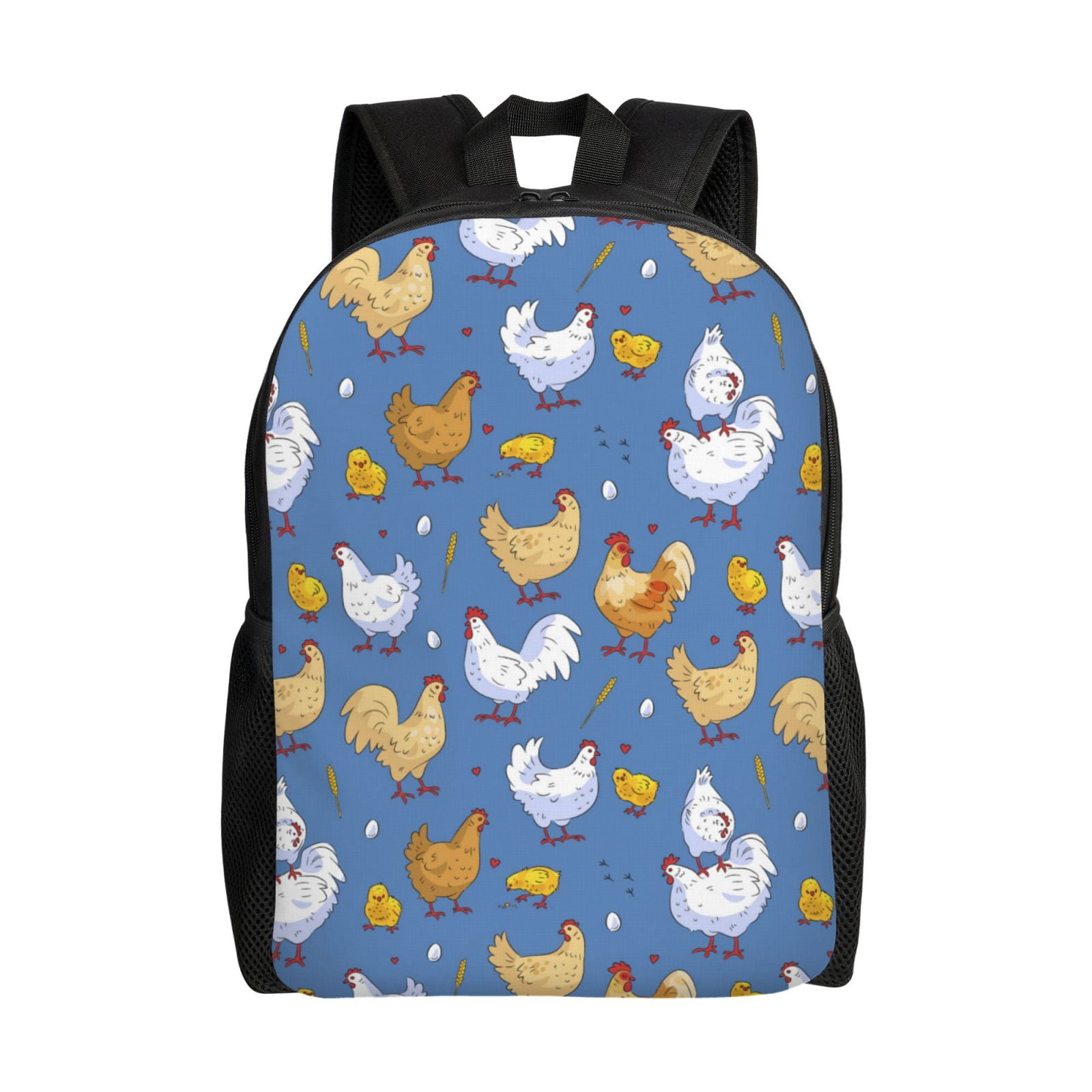 Disketp Chicken Family Mochila Unisex de Apertura Lateral Completa ...