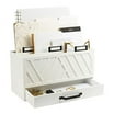 Blu Monaco 5 Piece Pink Office Supplies Desk Organizer Set - Walmart.com