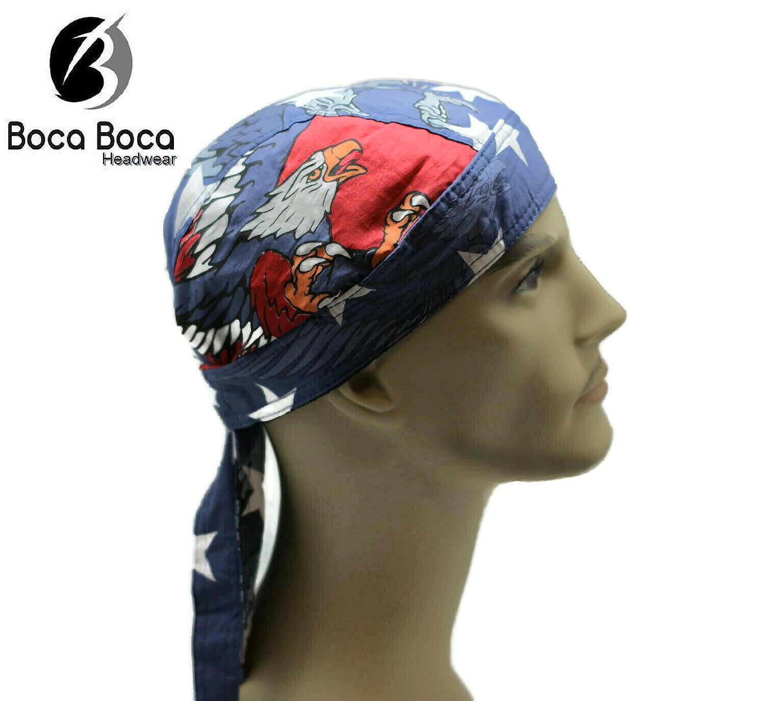 Headwrap DANBANNA Patriotic Du-Rag Skull Cap Doo Rag Bandana - Walmart.com