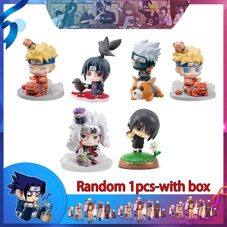 Naruto Q Version Anime Model Naruto Shippuden Sasuke Gaara Pop Action ...