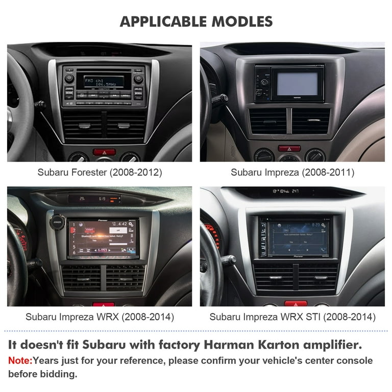 2009 subaru forester stereo upgrade store