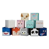 Mainstays Kids 10.5" x 10.5" x 11" Collapsible Fox Storage Bin ...