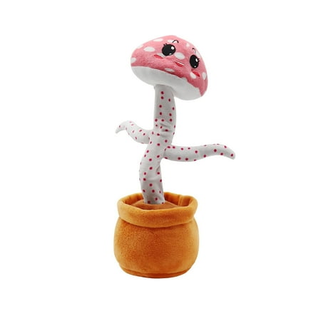 Dancing Fungus Plush Toy Electronic With Song Cute Dancing Flower ...