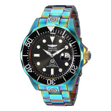 Invicta Men's Pro Diver 0420 Silver Titanium Japanese Automatic Diving ...