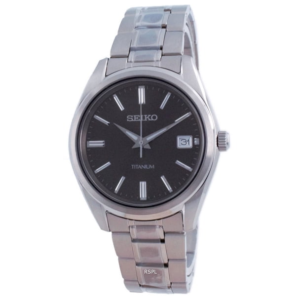 Seiko Discover More Titanium Quartz SUR375 SUR375P1 SUR375P 100M Men's ...