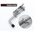 Spring Loaded Latch Pin, 304 Stainless Steel Barrel Bolt Thickened 2mm ...