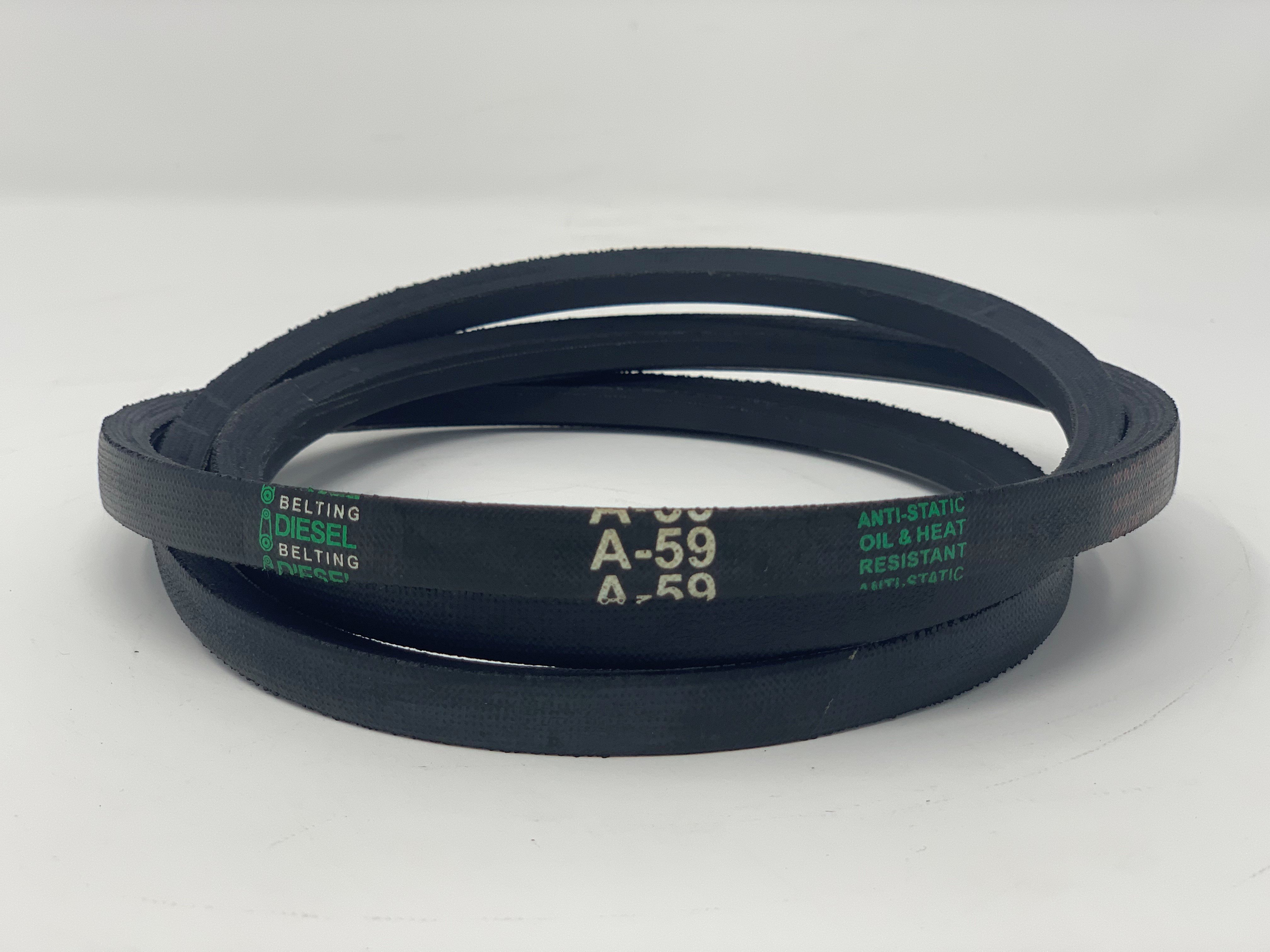 A59 Classic Wrapped V-Belt 1/2 x 61in Outside Circumference - Walmart.com