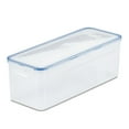 LocknLock 21.1-Cup Clear Pantry Bread Box with Divider, Durable ...