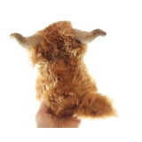 Plush Highland Cow - Heirloom Soft Hairy Cow Stuffed Animal - Cute ...