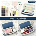 1PC Canvas Pencil Cases,Pencil Case Big Capacity Pencil Pouch Storage Bag - Walmart.com