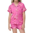 FINALGANG Valentine's Day Girls Kids 2 Piece Homewear Set Number Prints ...