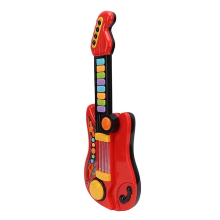 Guitar Piano Toy, Cute Shape Plastic Kids Guitar Exercise Grasping ...