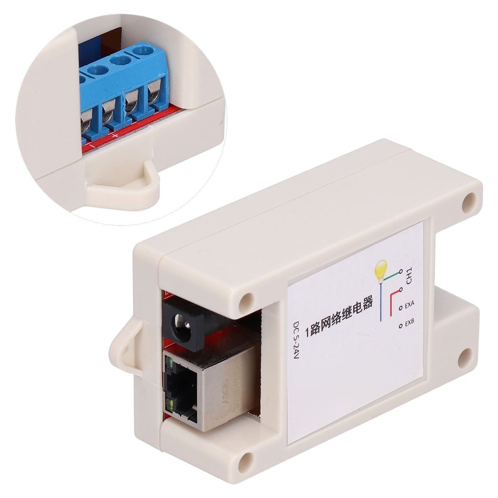 Relé Ethernet, relé de red, componente electrónico ABS, placa de ...