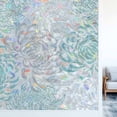 Aqua White Privacy Window Film, Decorative Stained Glass Window Film ...