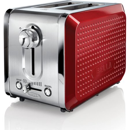 13701 Dots Collection 2-Slice Toaster, Red | Walmart Canada