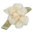 Offray Accessories, Cream 2 Tone Ribbon Flower Accessory for Wedding ...