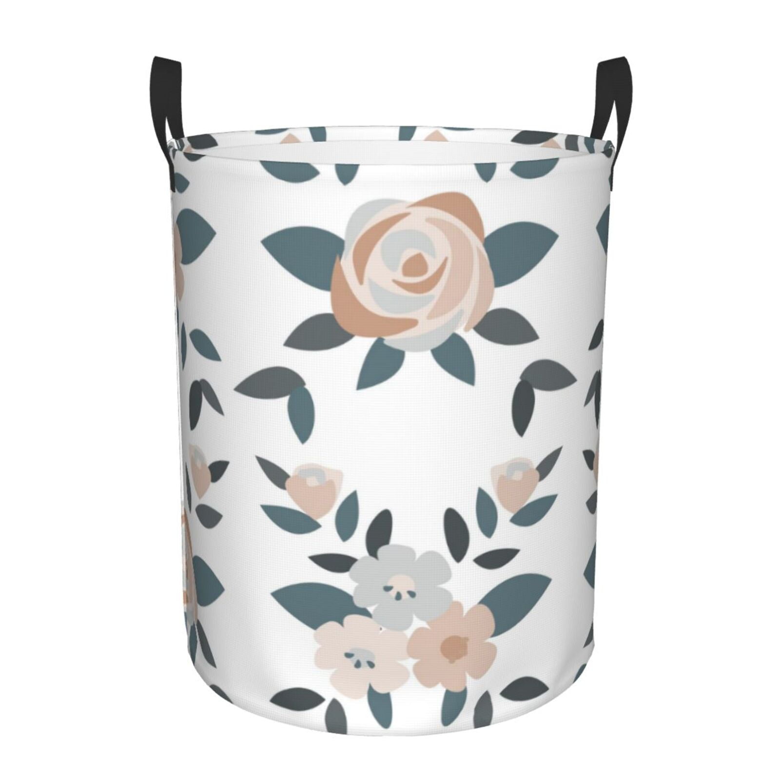 ZNDUO Round Laundry Basket, Waterproof Collapsible Laundry Baskets with ...