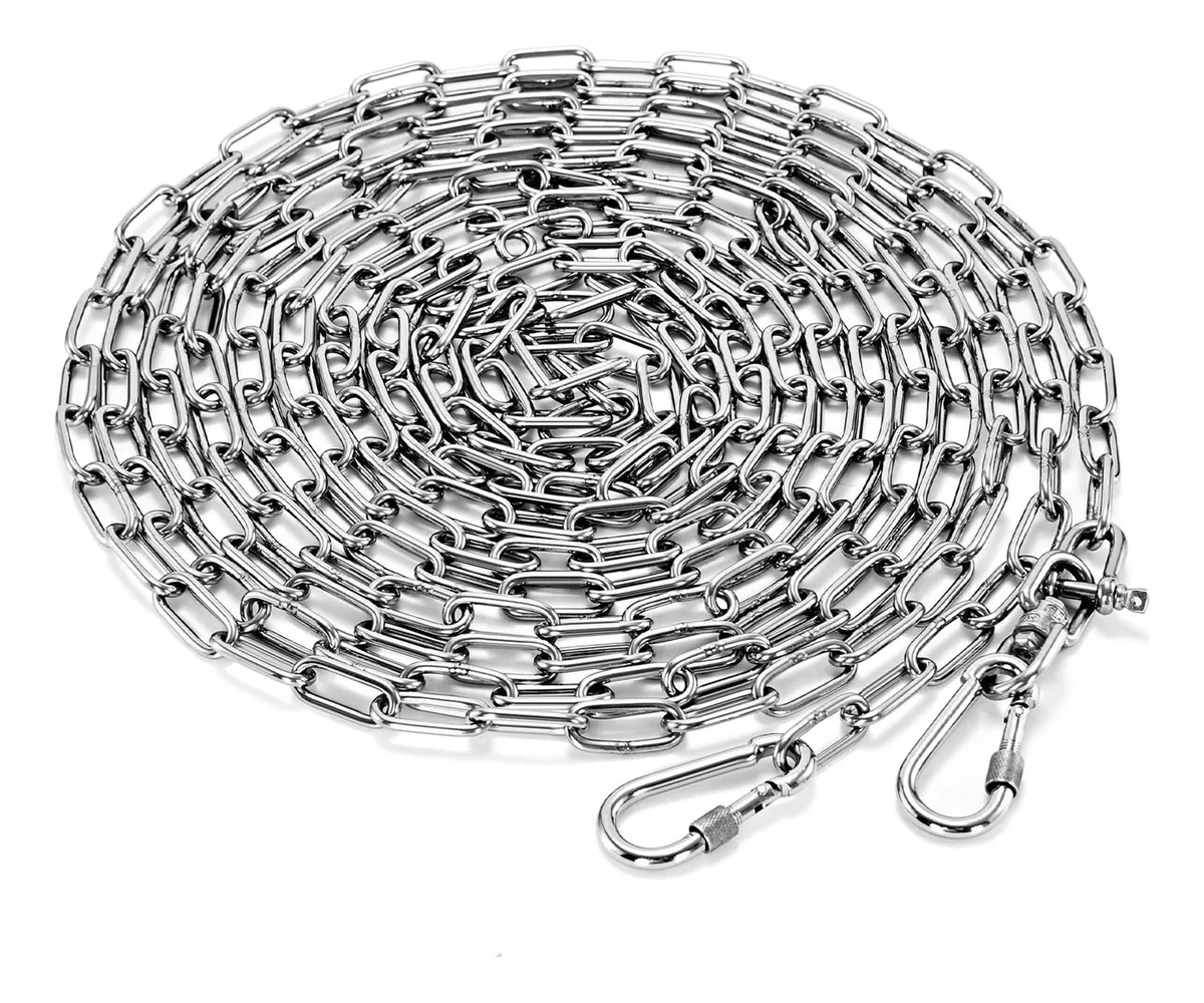 Cadenas Cadena Acero Inoxidable 5 M, Correa Metálica Perros | Walmart ...
