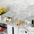 Ameitech Acrylic Makeup Organizer, Pull-Out Drawer for Cosmetics ...