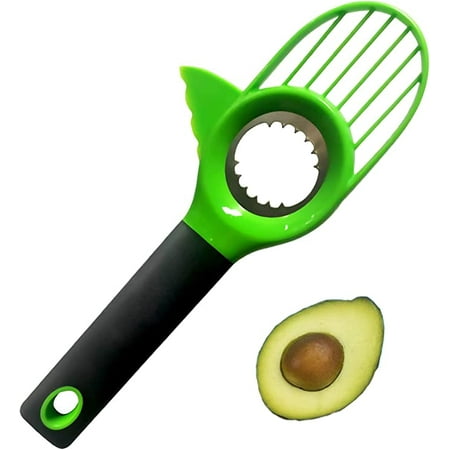 JOYWEI Avocado Slicer, 3 in 1 Avocado Cutter for Fruit and Vegetables ...