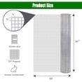 Heavy Duty 1/4" Galvanized Hardware Cloth-36"x 50'Rust-Proof Wire Mesh ...