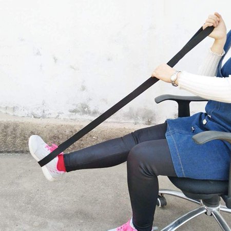 Leg Lifter Strap for Car,Bed,Couch & Wheelchair - Rigid Foot Loop ...