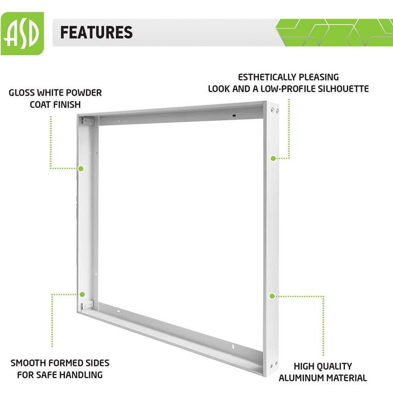 Drop Ceiling Light Frame | Shelly Lighting