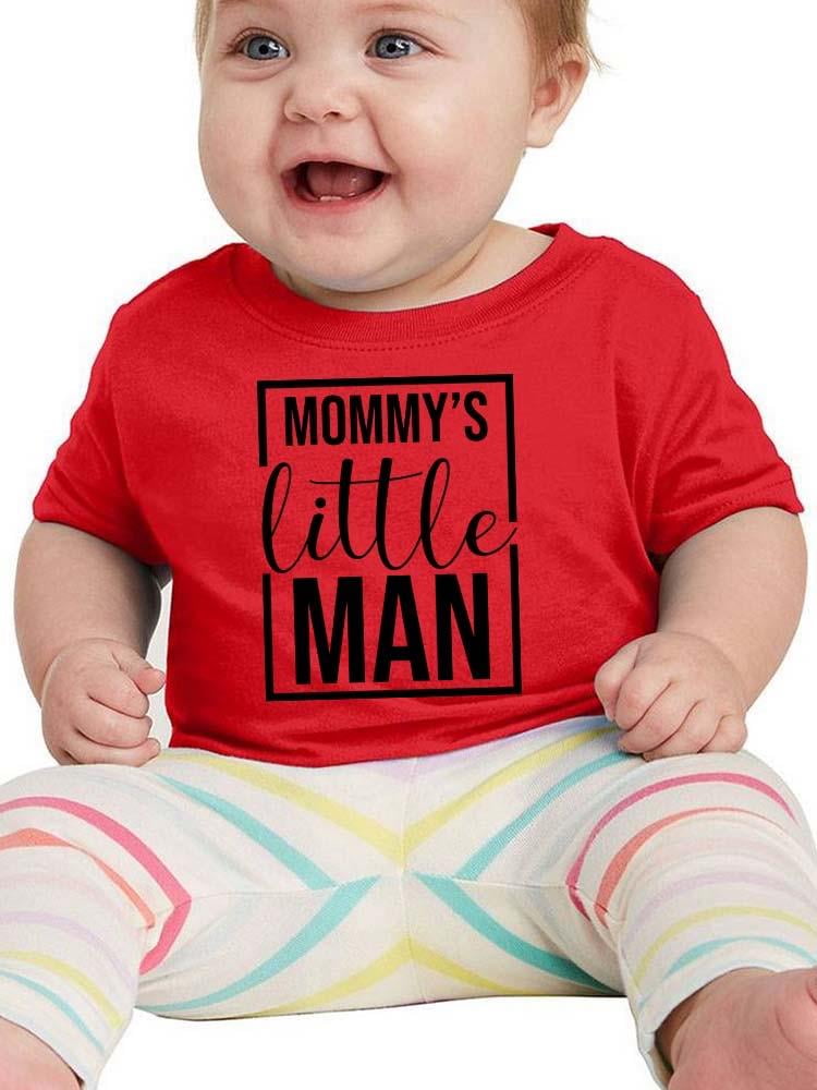 Mommy's Little Man T-Shirt Infant -Smartprints Designs, 6 Months ...