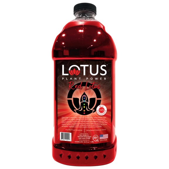 Lotus Plant Power Pink Energy Concentrate, 5:1 Formula, 64 fl. oz, Tart ...