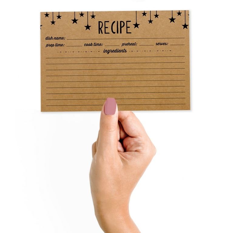 Modern Recipe Card