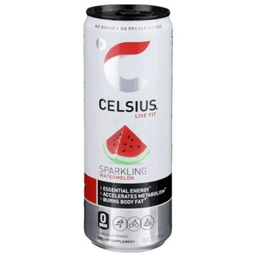 Celsius Healthy Energy Drink, Non-Carbonated, Sugar Free, Raspberry ...
