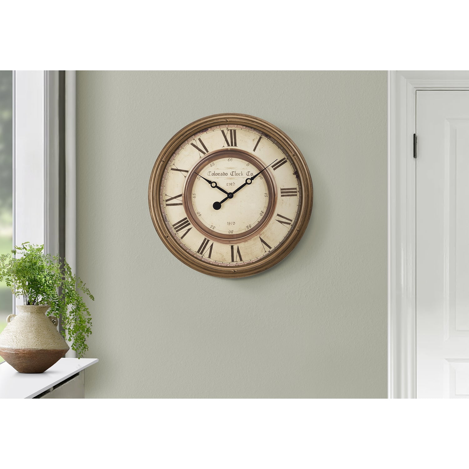 Click here for Monarch Specialties I 9047 - Clocks  20 Round  Wal... prices