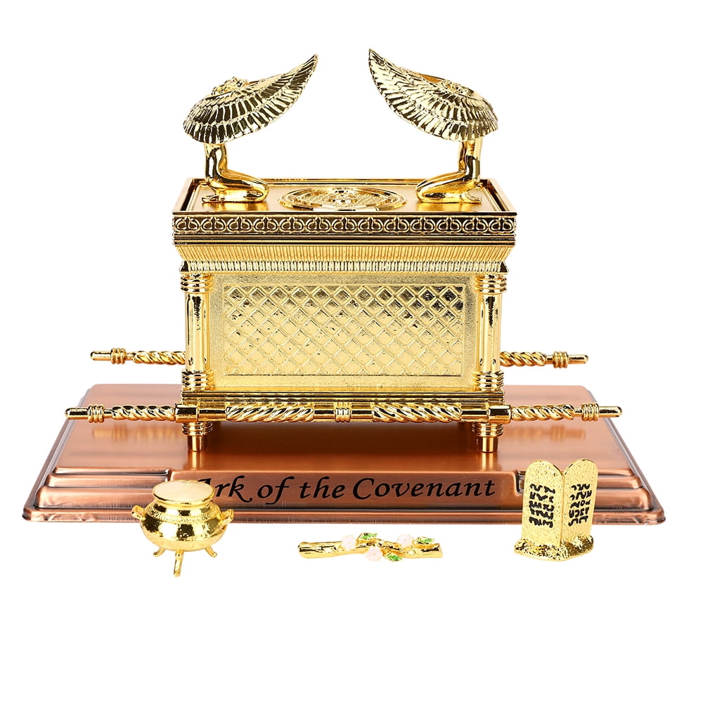 BRTAGG The Ark of the Covenant Replica with Contents, Gold Plated ...
