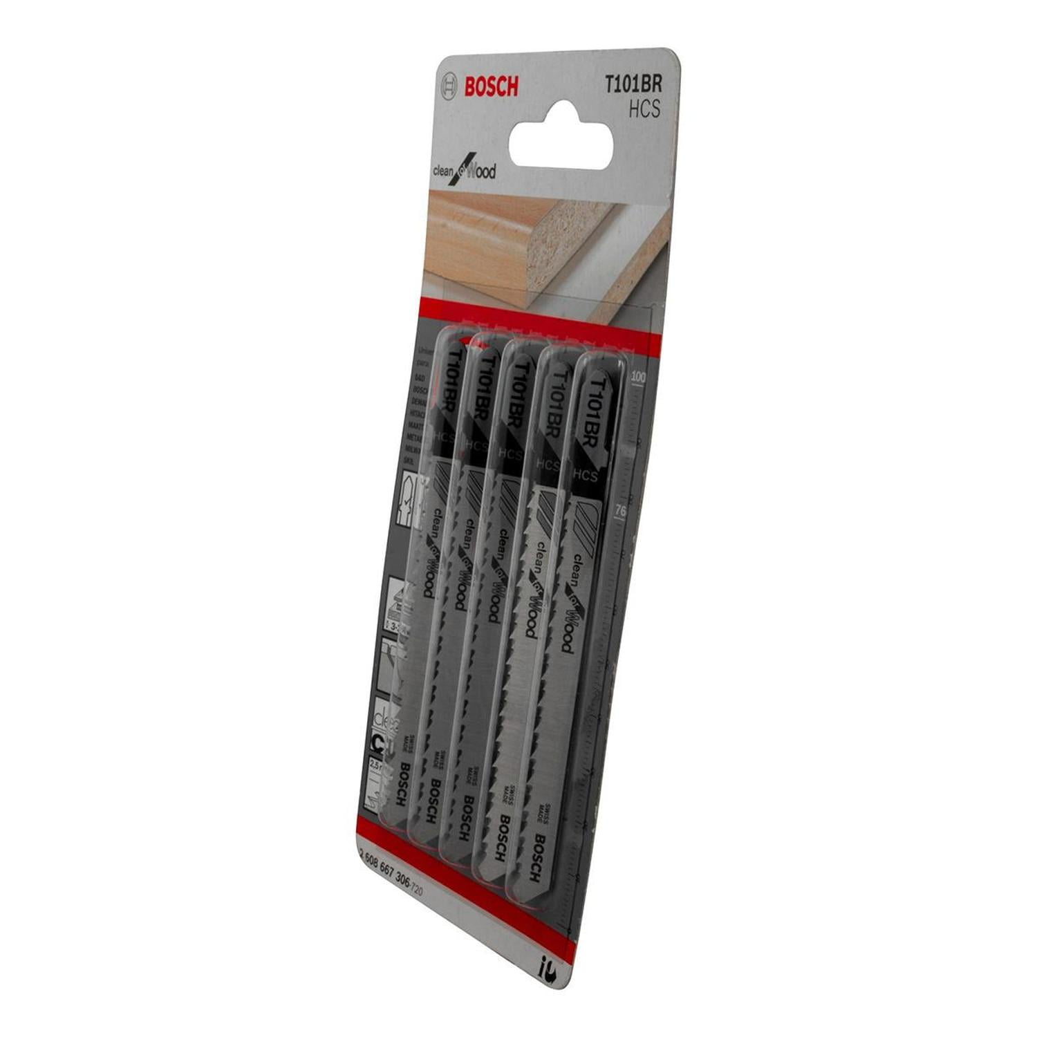 Hojas Sierra Caladora Bosch 5 Pzas Madera multicolor | Walmart en línea