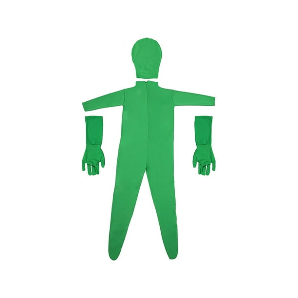 Studio cutout green screen clothing invisibility clothing photography ...