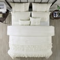 Colonial Textiles Anastacia Pearl White 8 Piece Comforter Set - Walmart.com